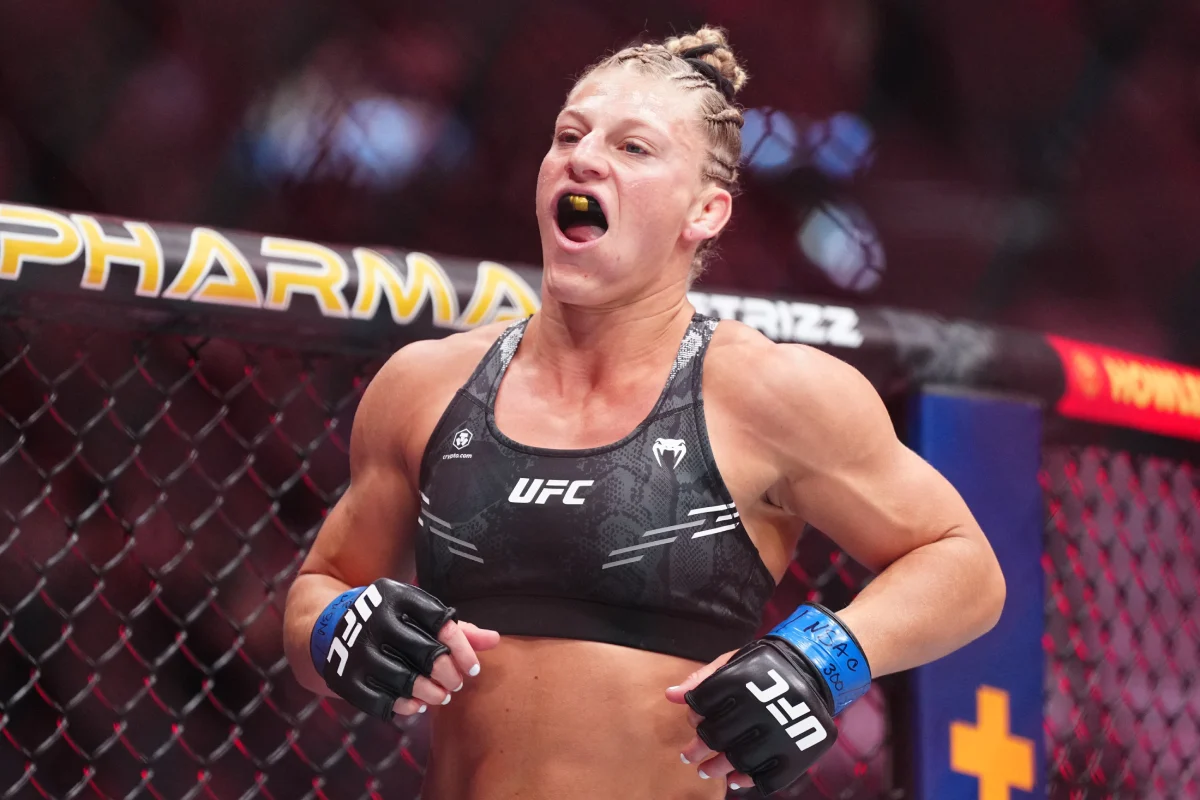 Kayla Harrison aprueba idea de "salvar" UFC 303 con superpelea contra ...