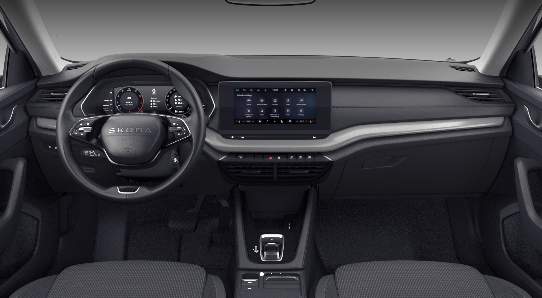 SKODA Octavia Combi Drive Selection TSI (2026) czarny 9329 - Wynajem ...