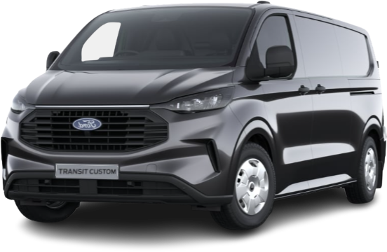 FORD Transit Custom Trend Van EcoBlue (2025) czarny 8703 - Leasing ...