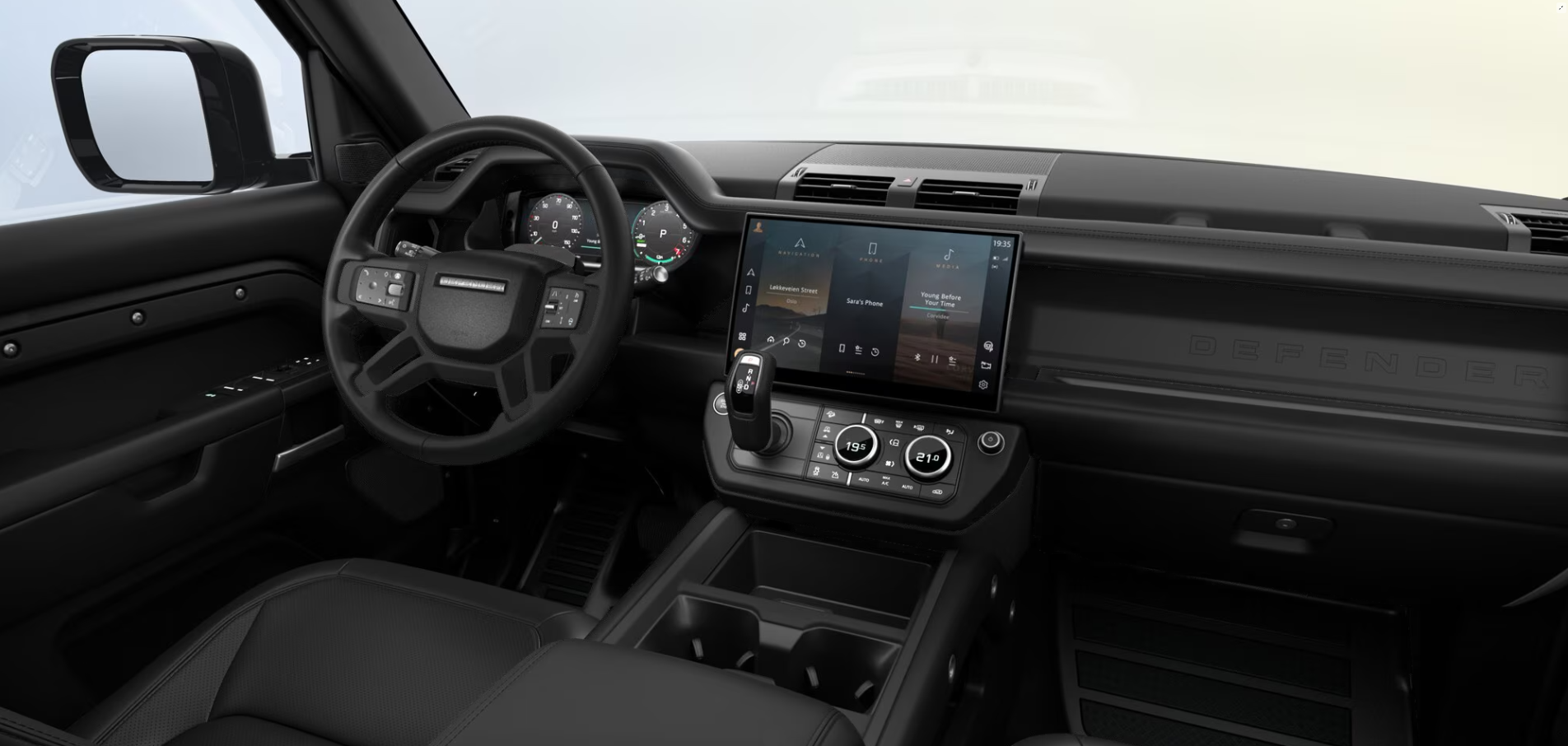 LAND ROVER Defender 110 X-Dynamic HSE P300 PHEV (2025) czarny 8792 ...