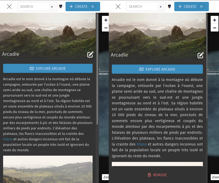 Map Sidebar Optimization