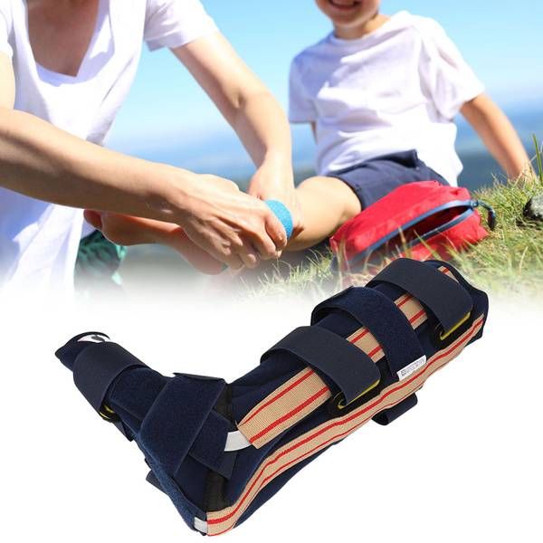 High-Strength Aluminum Shin Brace for Ankle Ligament Injury Fixation ...