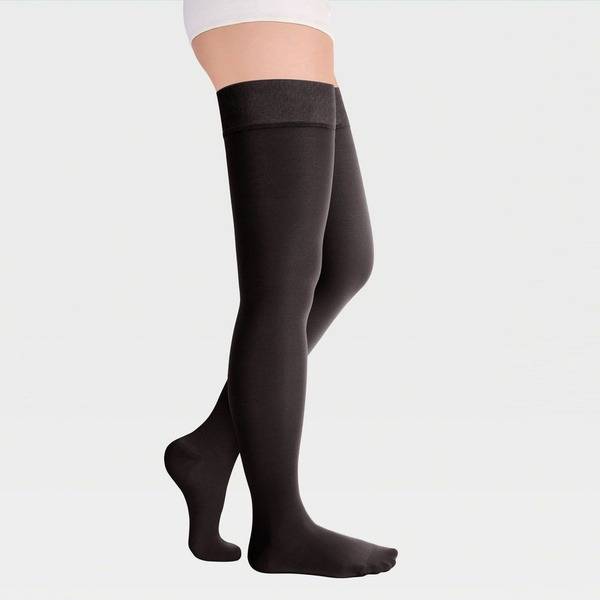 Black Compression Stockings, Class 2 Compression - Ecoten | Shop