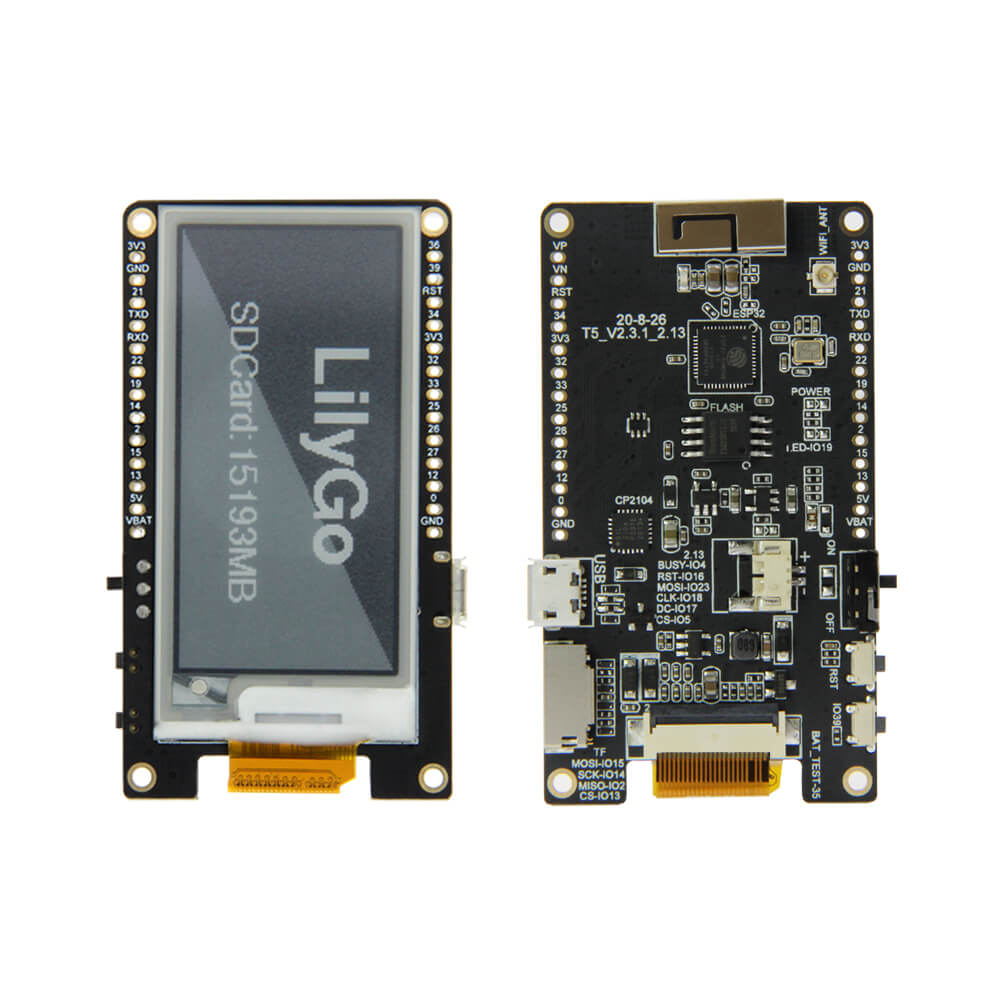 E-Ink Weather Board — ESPHome Weather Forecast Display for Home ...