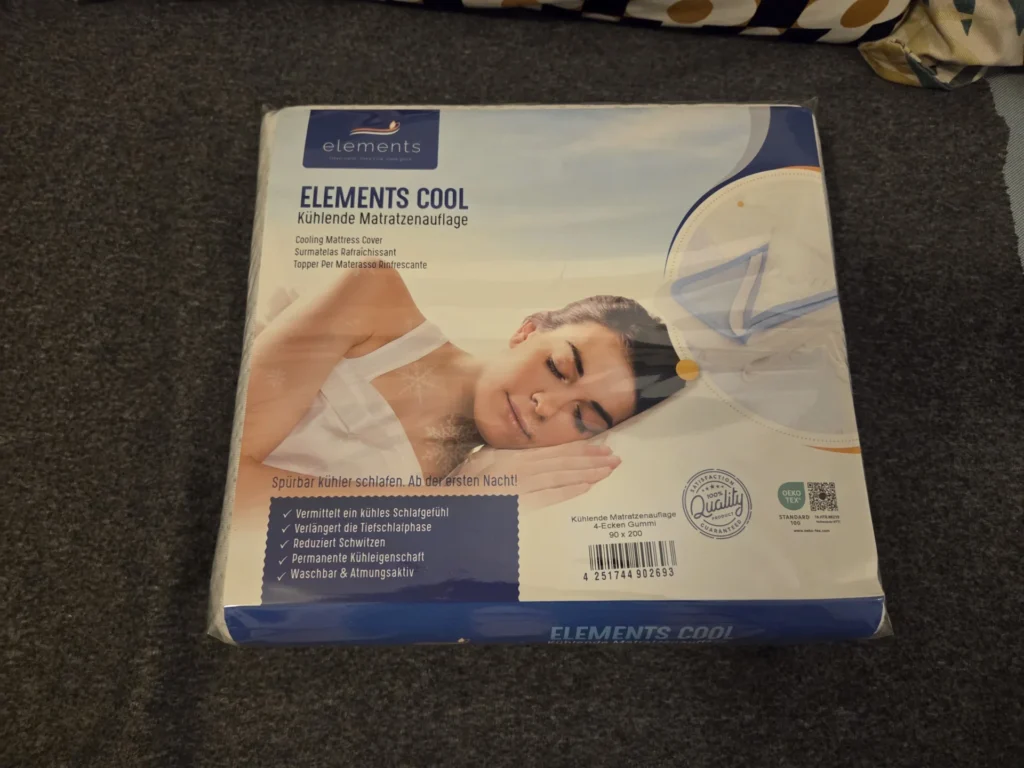 Mara Vital mattress topper Elements Cool - Prüfengel