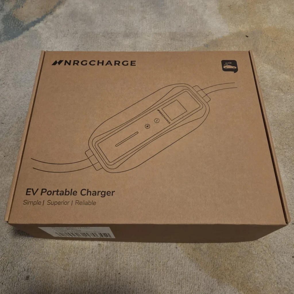 NRG CHARGE Portable EV Chargers - Prüfengel