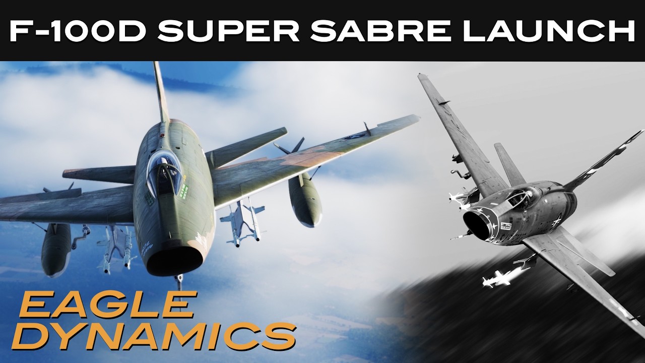 #FSExpoFriday 2026: F-100D Super Sabre Now Available for DCS - Threshold