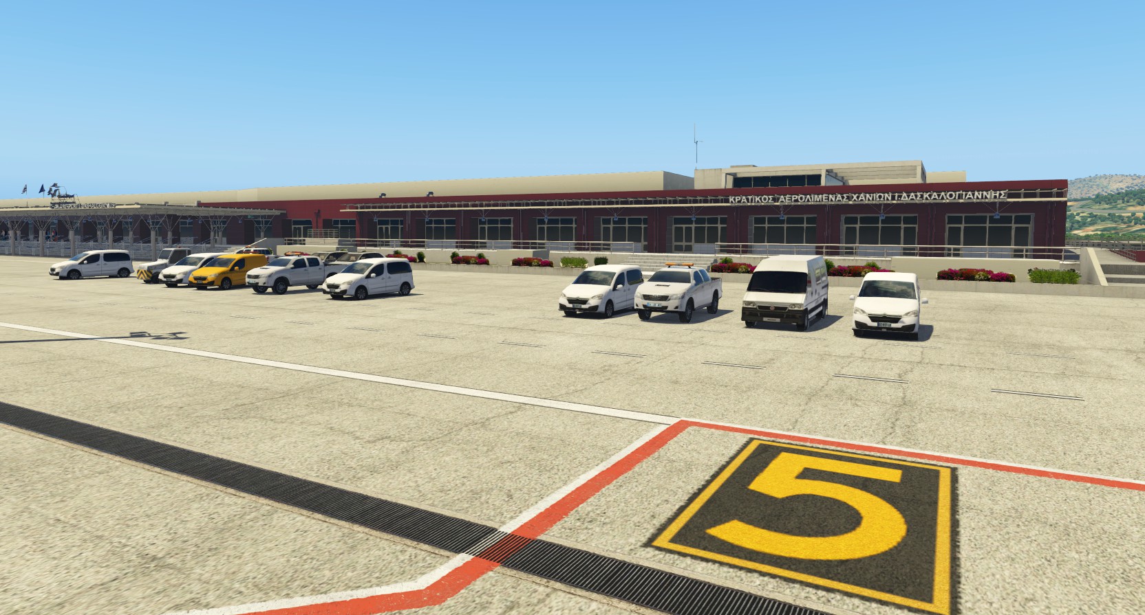 First Screenshots of JustSim's Upcoming Chania Airport (LGSA) for X ...