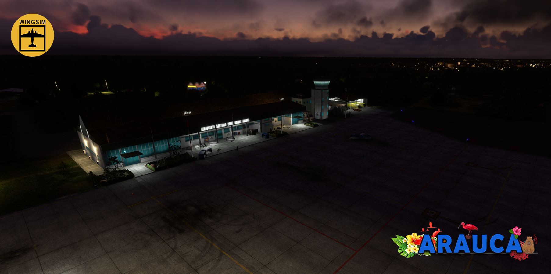 WingSim Releases Santiago Pérez Quiroz Airport for MSFS - Threshold