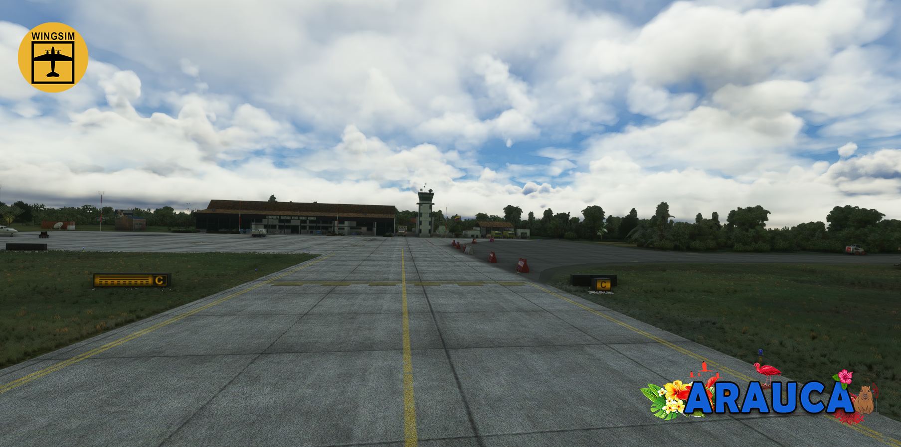 WingSim Releases Santiago Pérez Quiroz Airport for MSFS - Threshold