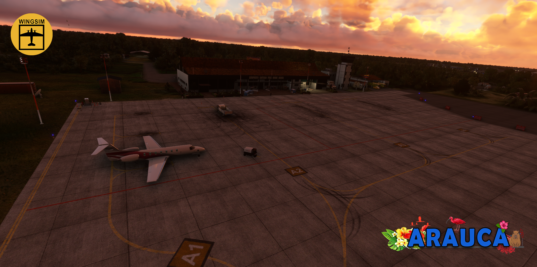 WingSim Releases Santiago Pérez Quiroz Airport for MSFS - Threshold