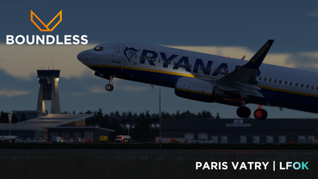 Boundless Releases Paris-Vatry Airport for X-Plane 11 & 12 - Threshold