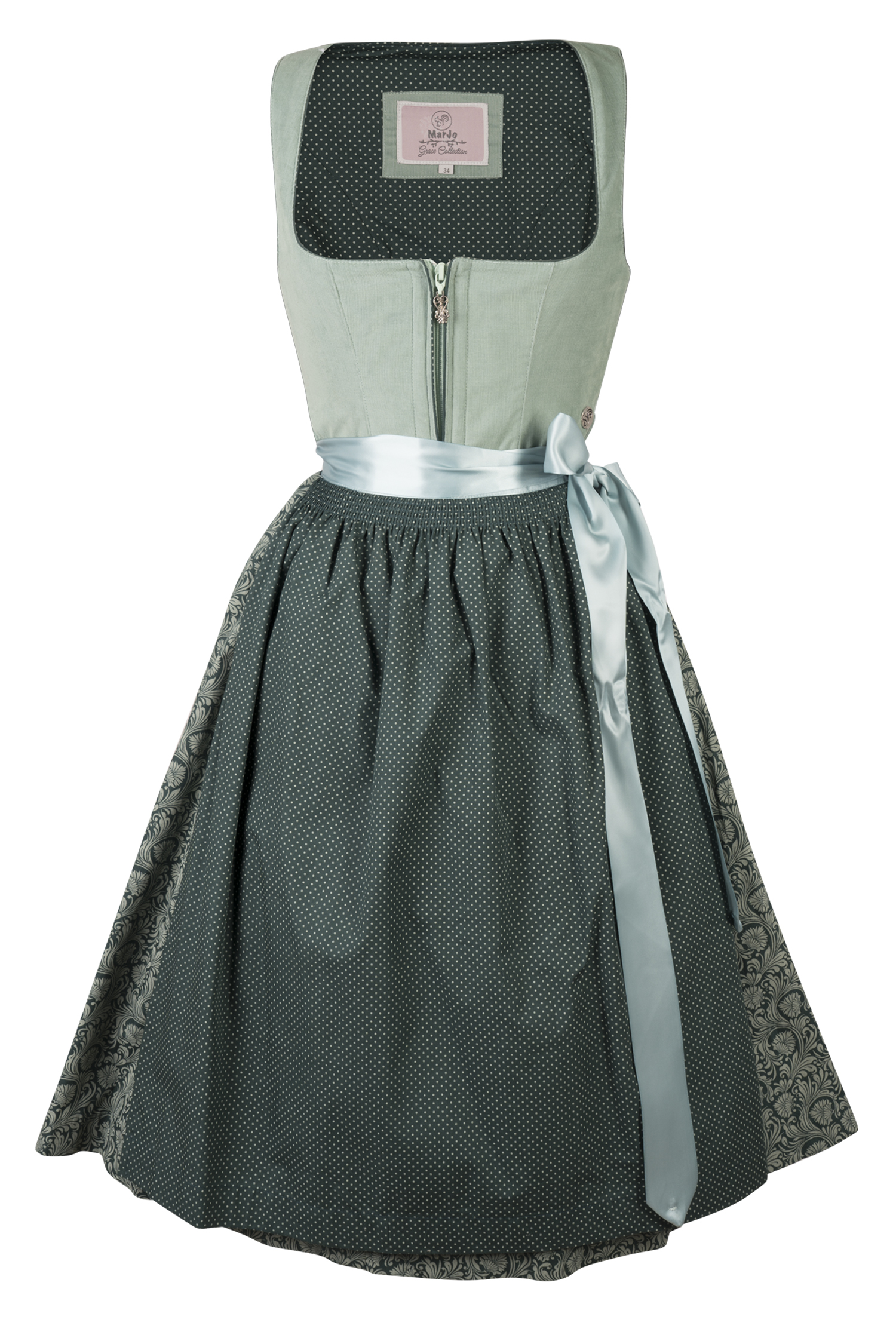Dirndl Conny in Grasgrün von MarJo online kaufen