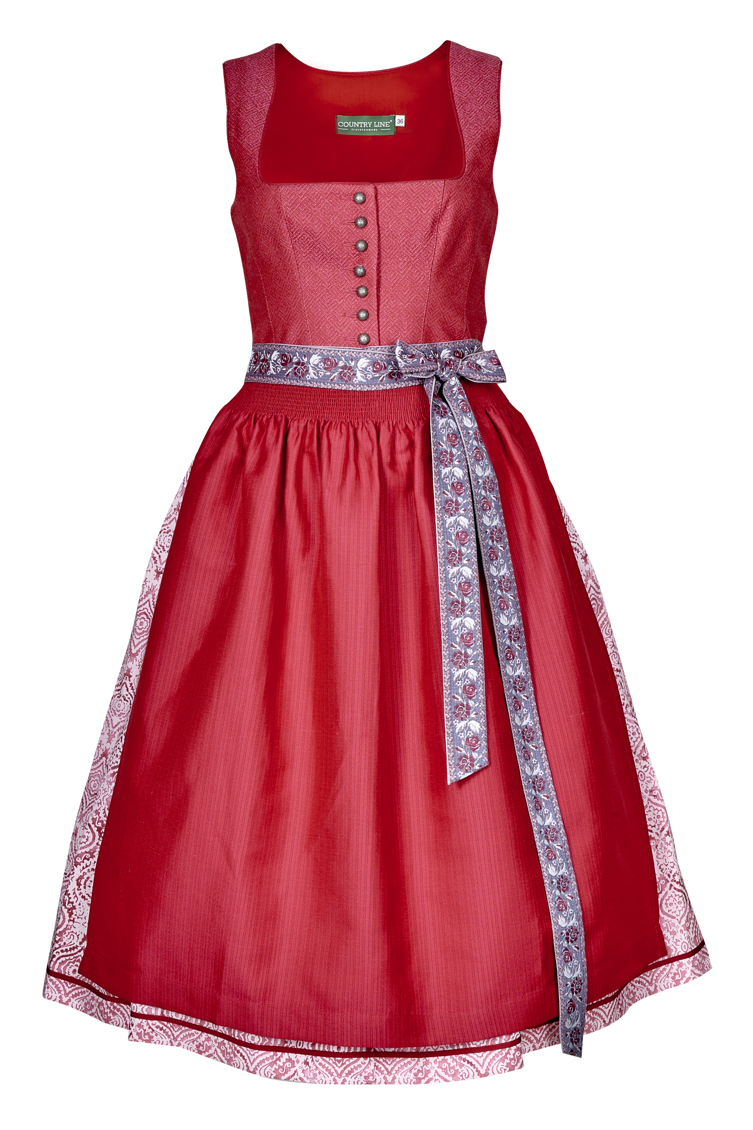 Rotes Dirndl von Country Line kaufen