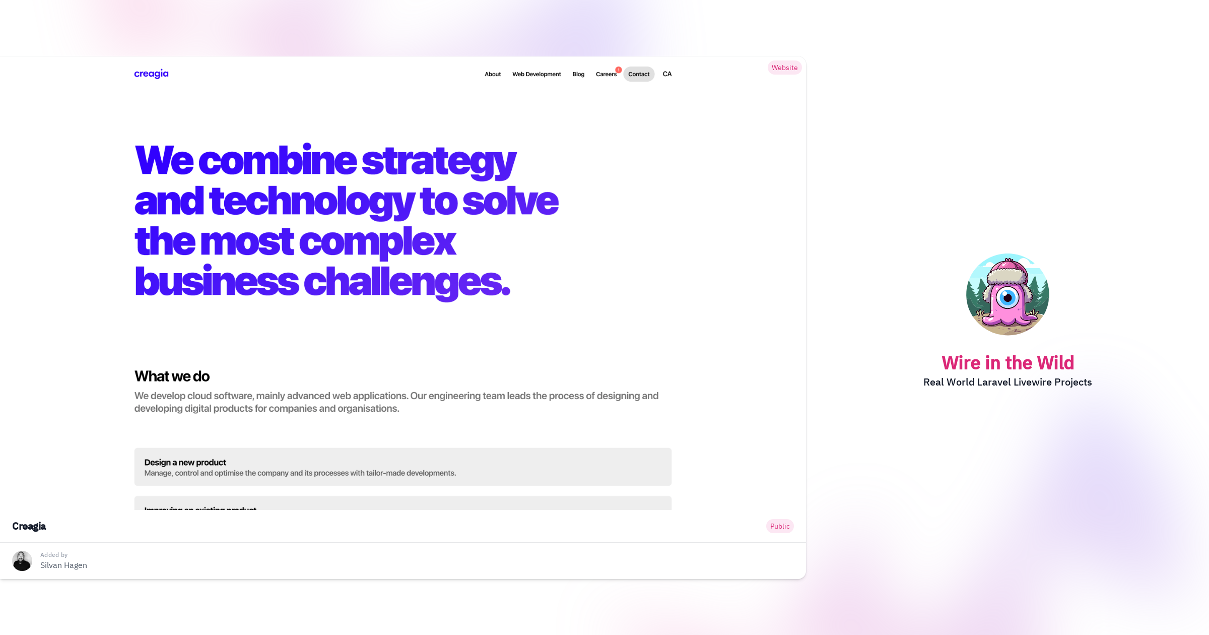 Creagia | wireinthewild